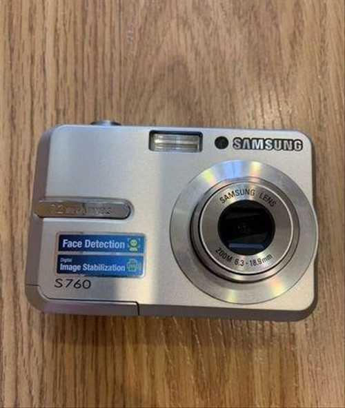 Компактный фотоаппарат Samsung s760