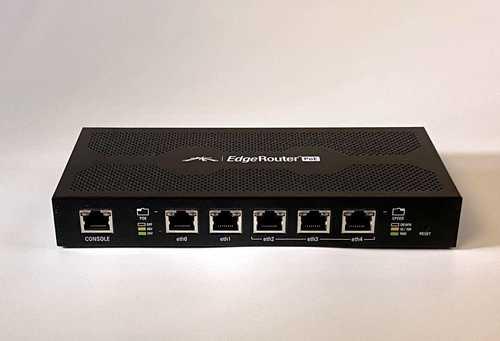 Маршрутизатор Ubiquiti EdgeRouter POE (ERPoe-5)