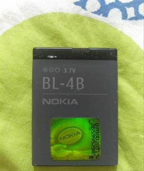 Аккумулятор Nokia BL-4B (700mAh)