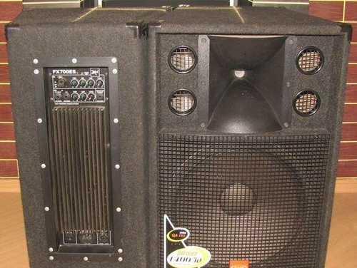 Колонки активные EVM 1000W 2ш QS153 Power Acoustic