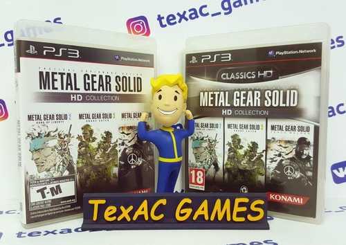 Игры PS3: Metal Gear Solid: HD Collection