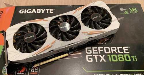 Видеокарта GeForce gigabyte gtx 1080ti 11g