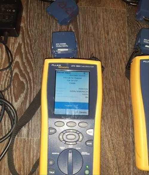 Кабельный тестер Fluke DTX-1800