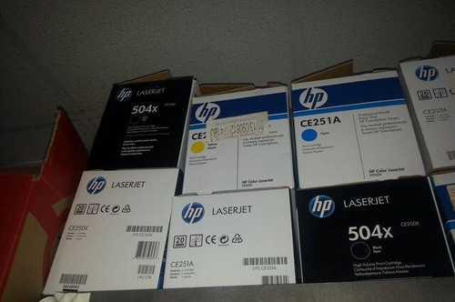 Картриджи HP Первоходы для HP CP4005 HP CP3525