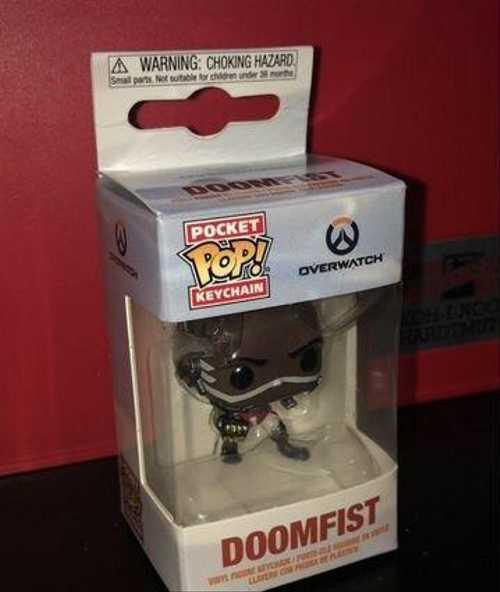 Брелок funko pop doomfist overwatch