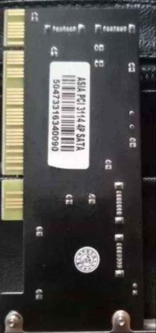 Контроллер PCI 4xsata и Конвертер IDE в SATA адап