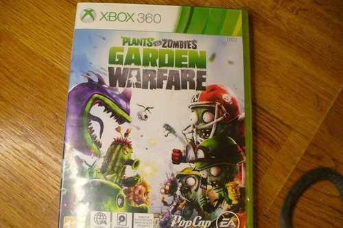 Диск pvz Garden Warfare на Xbox 360