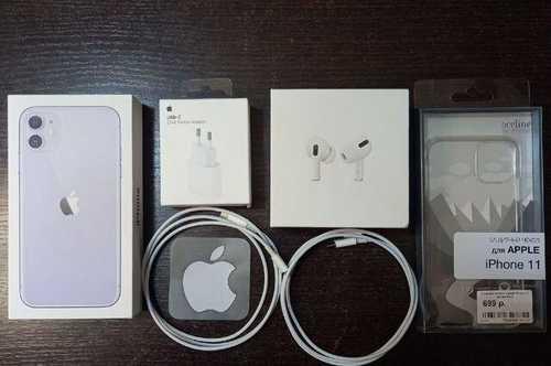 Apple iPhone 11 128gb + AirPods Pro