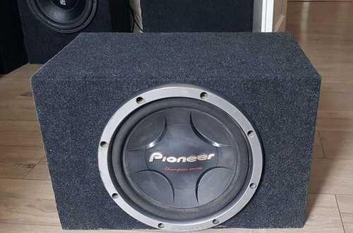 Сабвуфер Pioneer TS-w3003d4. Pioneer сабвуфер TS-w106m. Pioneer TS-w255f короб. Саб Pioneer 1500w.