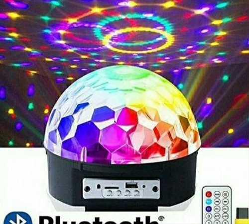 Колонка диско-шар LED Bluetooth Новый