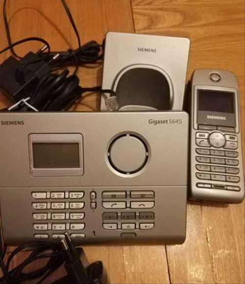 Беспроводной dect-телефон Siemens Gigaset s645
