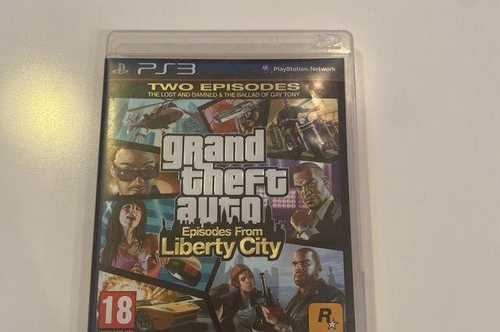 Игра на PS3 GTA Episodes From Liberty City