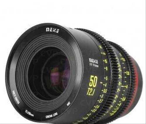 Объектив Meike Prime 50mm T2.1 Cine Lens (Canon RF