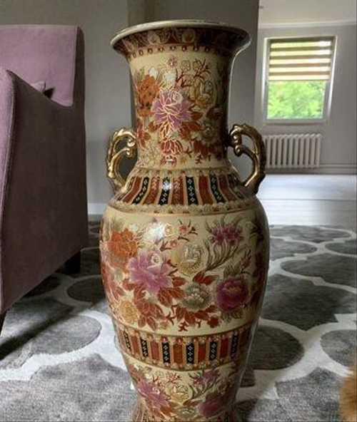Японская ваза напольная Morita 60см высота