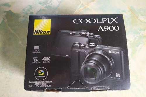 Nikon Coolpix A900 Black (+флэшка, штатив, акб)