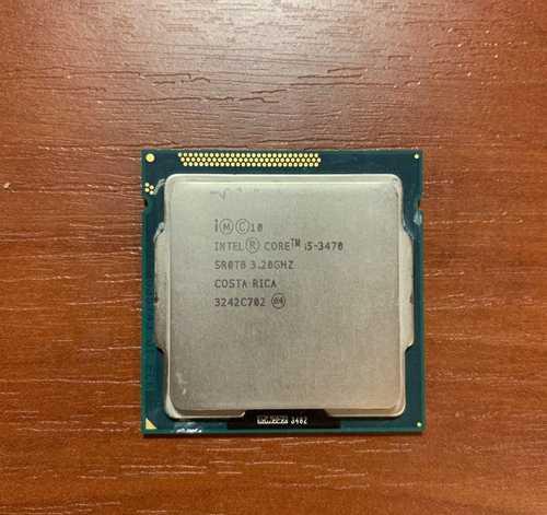 Процессор i5 3470 Socket 1155