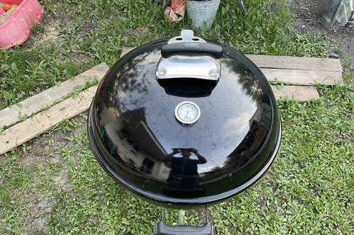 Угольный гриль weber бу