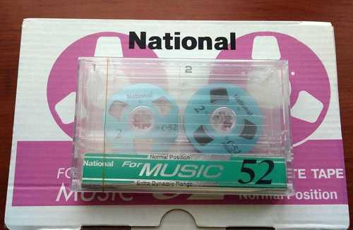 Аудиокассета National For music RT-52 новая