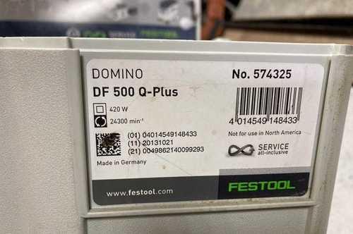 Фрезер festool df 500 q-plus