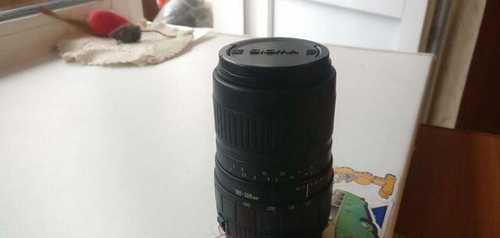 Sigma Zoom 100-300mm f4.5-6.7 для Canon EF