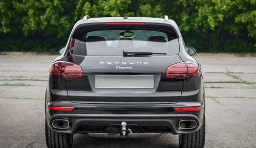 Фаркоп Porsche Cayenne 2002-2017 - съемный квадрат