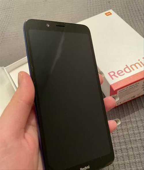 Телефон xiaomi redmi A7 Matte Blue 2GB RAM 16GB RO