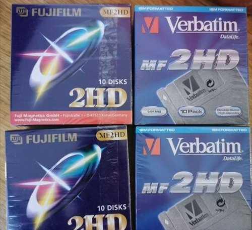 Дискета Verbatim 3.5" и Fujifilm 3,5"