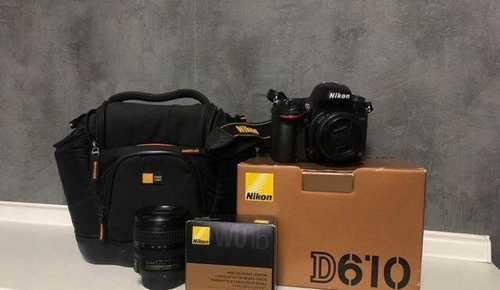 Зеркальный фотоаппарат Nikon d610 + 24-85mm kit
