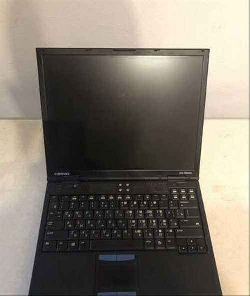 Compaq ретро ноутбук evo n600c