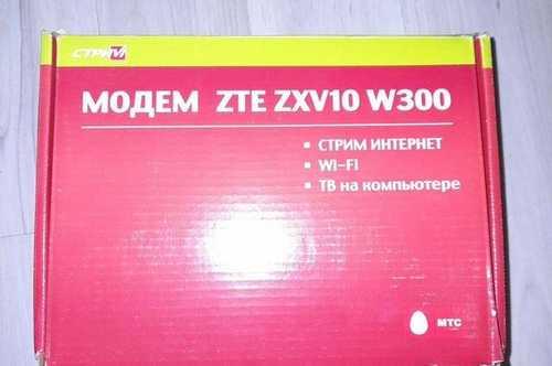 Модем ZTE ZXV10 W300
