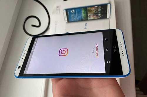 Смартфон HTC Desire 820 White/Blue