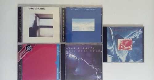 CD Dire Straits 78/79/80/82/91 UK/Germany Vertigo