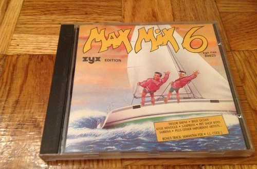 Max Mix 6 ZYX Edition, CD фирма, 1988г