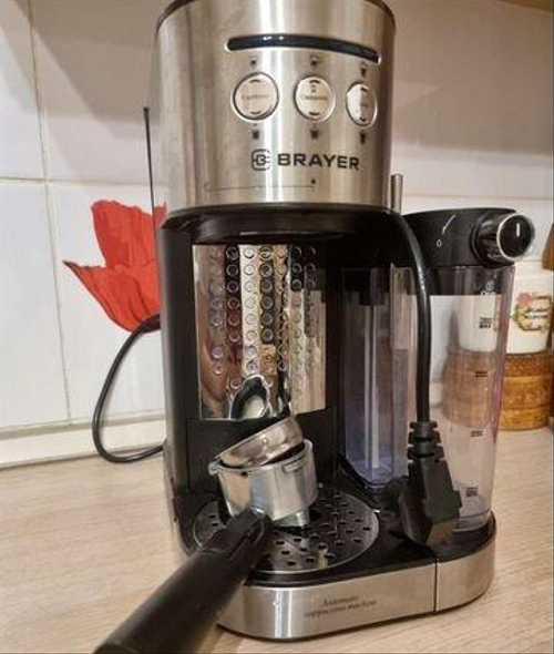 Brayer кофеварка рожковая