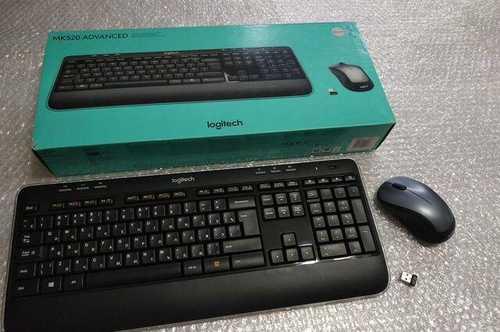 Комплект клавиатура + мышь Logitech MK520