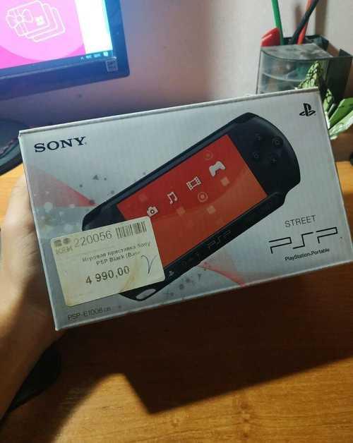 Продаю Sony PSP-E1008 + 8 GB