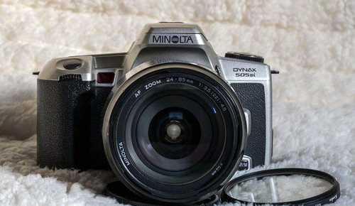 Minolfa Dymax 505+Minolta AF Zoom 24-85/3,5-4,5