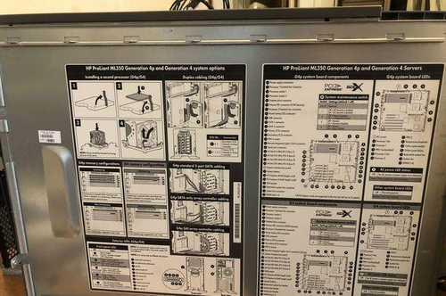 Сервер HP Proliant ML350 Gen 4