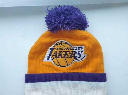 Шапка Lakers, mitchell and ness