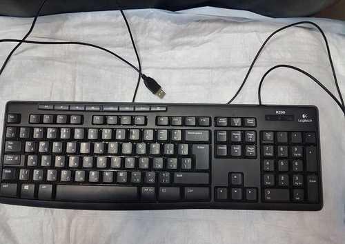 Клавиатура Logitech Media Keyboard K200