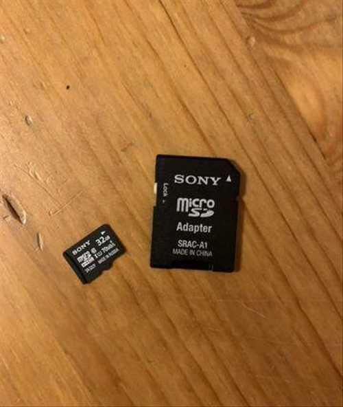 Карта памяти MicroSD