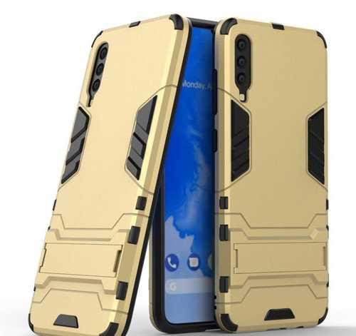 Чехол Armor для SAMSUNG Galaxy A70 (золотой)