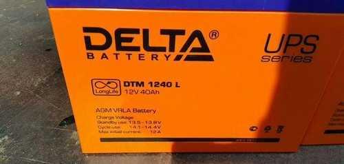 Продам аккумуляторы Delta DTM новые