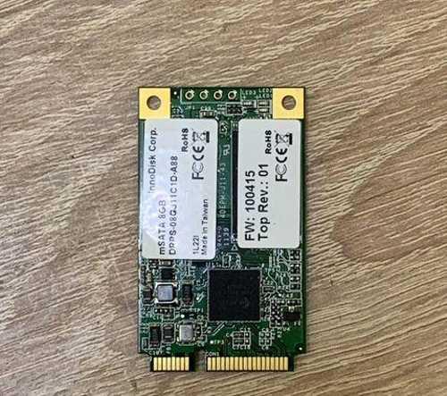 SSD Накопитель InnoDisk 8gb mSata. Гарантия