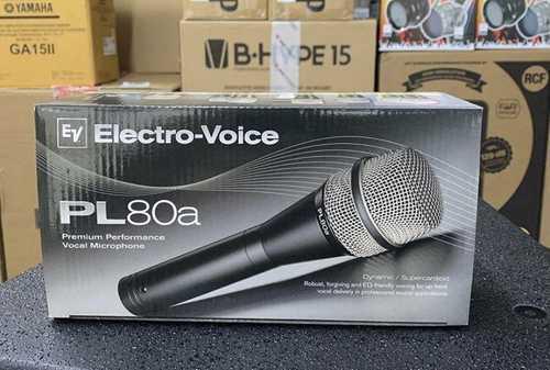 Динамический микрофон Electro-Voice PL80 A. Новый