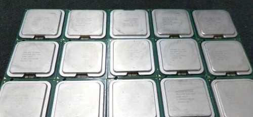 Большой выбор Intel 775 процессоров