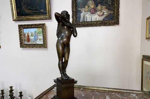 Бронзовая статуэтка скульптура 19 век