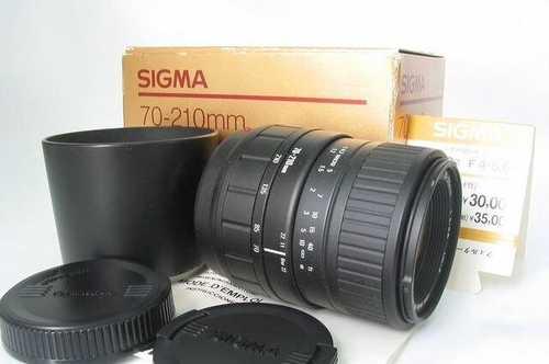 Sigma AF UC-II Zoom 70-210/4-5.6 MC (Sony A) новый