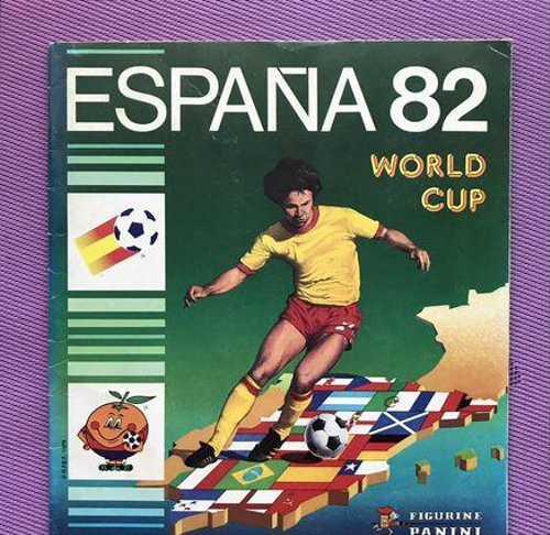 N2 Альбом Panini Espana 1982 (Панини чм Испания82)