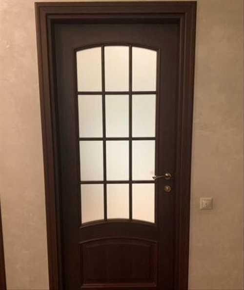 Дверь межкомнатная Union со стеклом бу